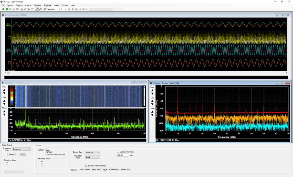 Data Acquisition Software | High-Speed DSP
